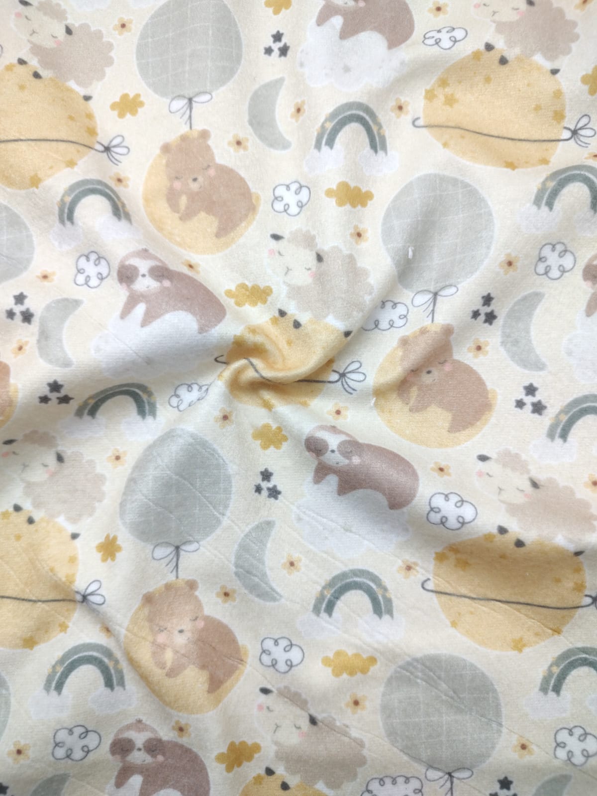 Tecido Soft estampado - Bichinhos - Sonhos - Tecidos Mania