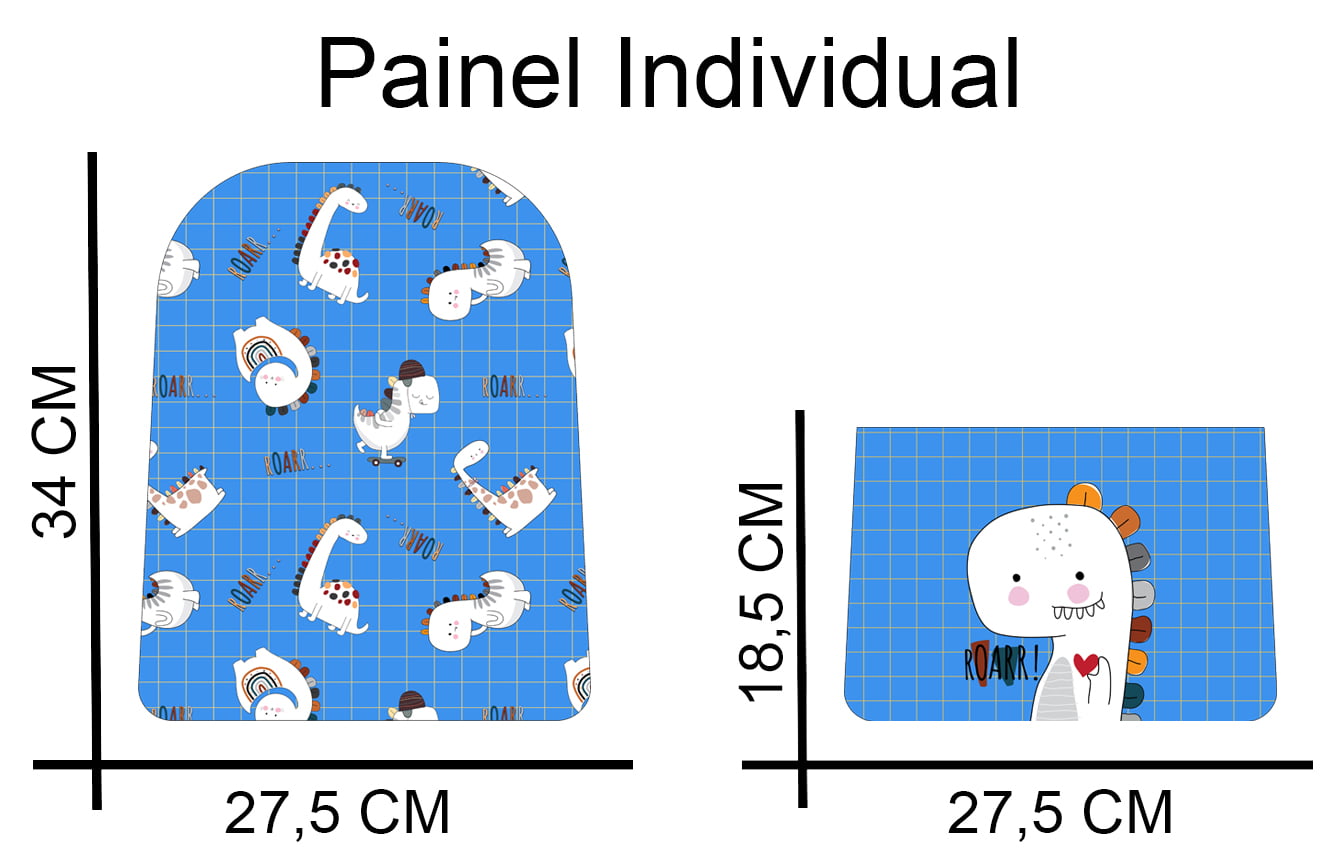 Sintético doll estampado - Painel Hellena Cometti - Mochila escolar ...